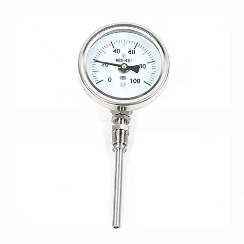 Universal Bimetal Thermometer Wss-481 / 581 - Buy Stainless Steel Thermometer Boiler Universal ...