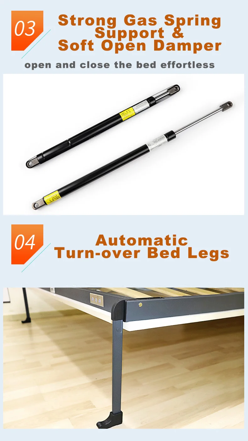 Hidden Murphy Bed Safety Lock - Space-Saving Solution