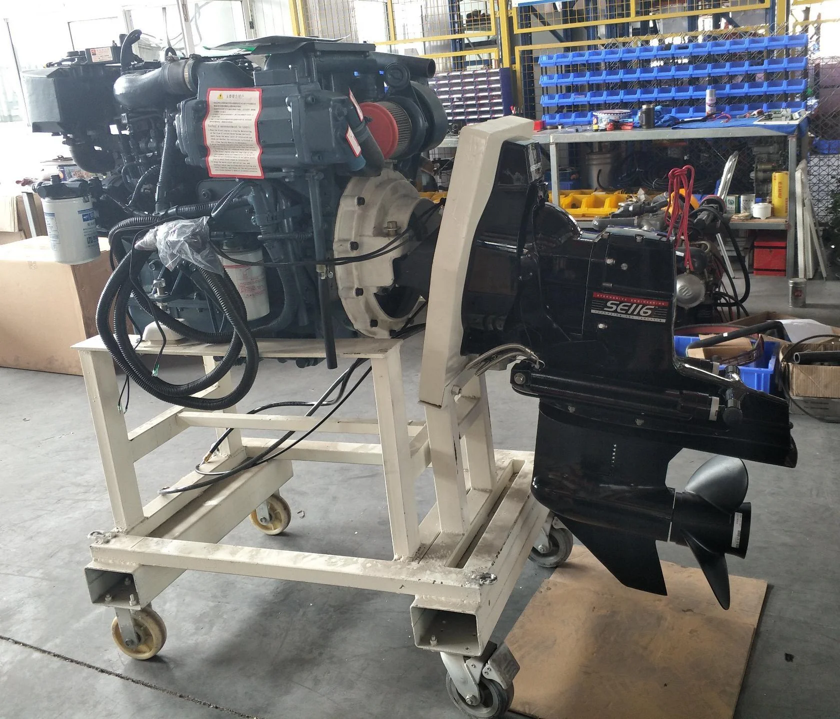 90-190HP INBOARD DIESEL ENGINE WITH STERN DRIVE - Sinooutput