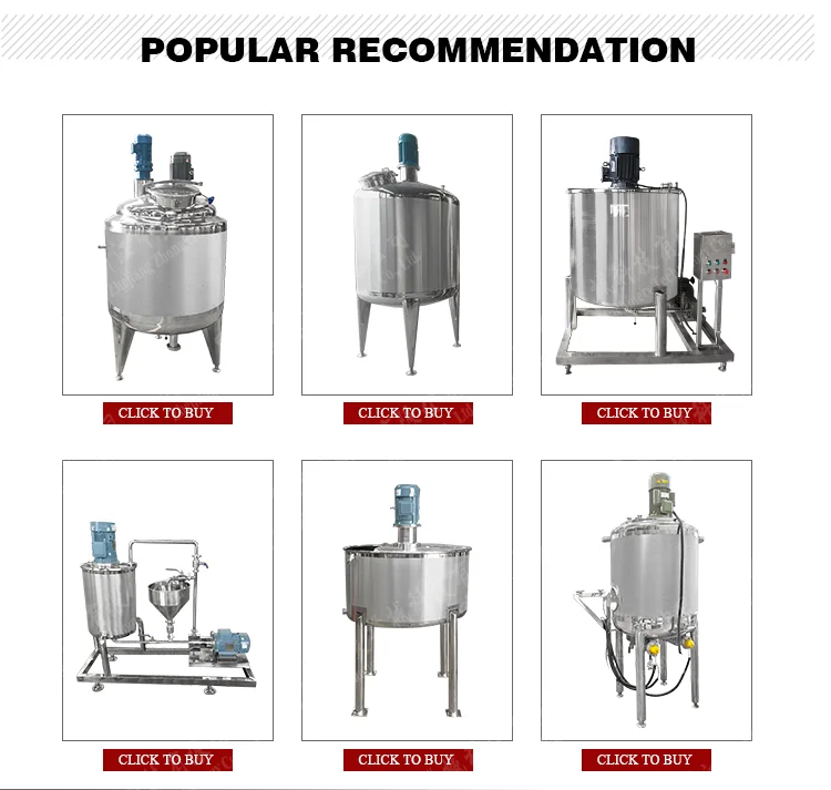 30l-50000l Sanitary Kelas Mixer Stainless Steel Tangki Pencampuran ...