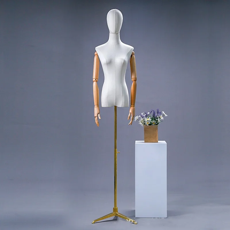 Clothing Store Female Mannequin Female Iron Triangle Model Frame ...