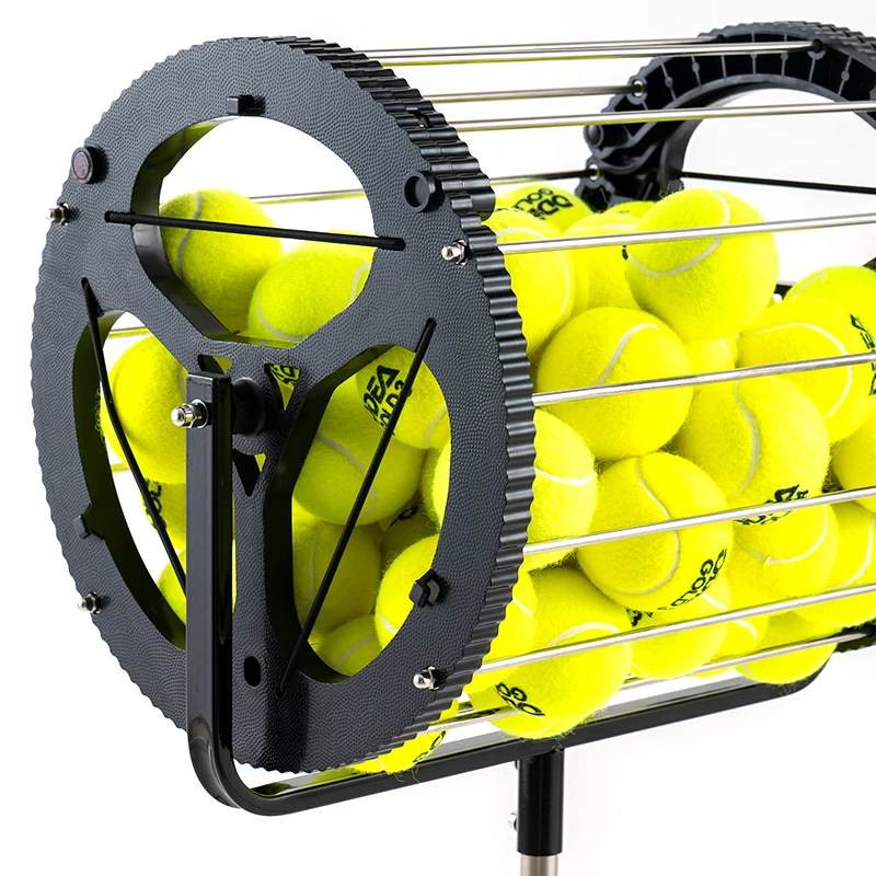 Beautiful Appearance Tennis Ball Picker With Wheel Large Capacity And ...