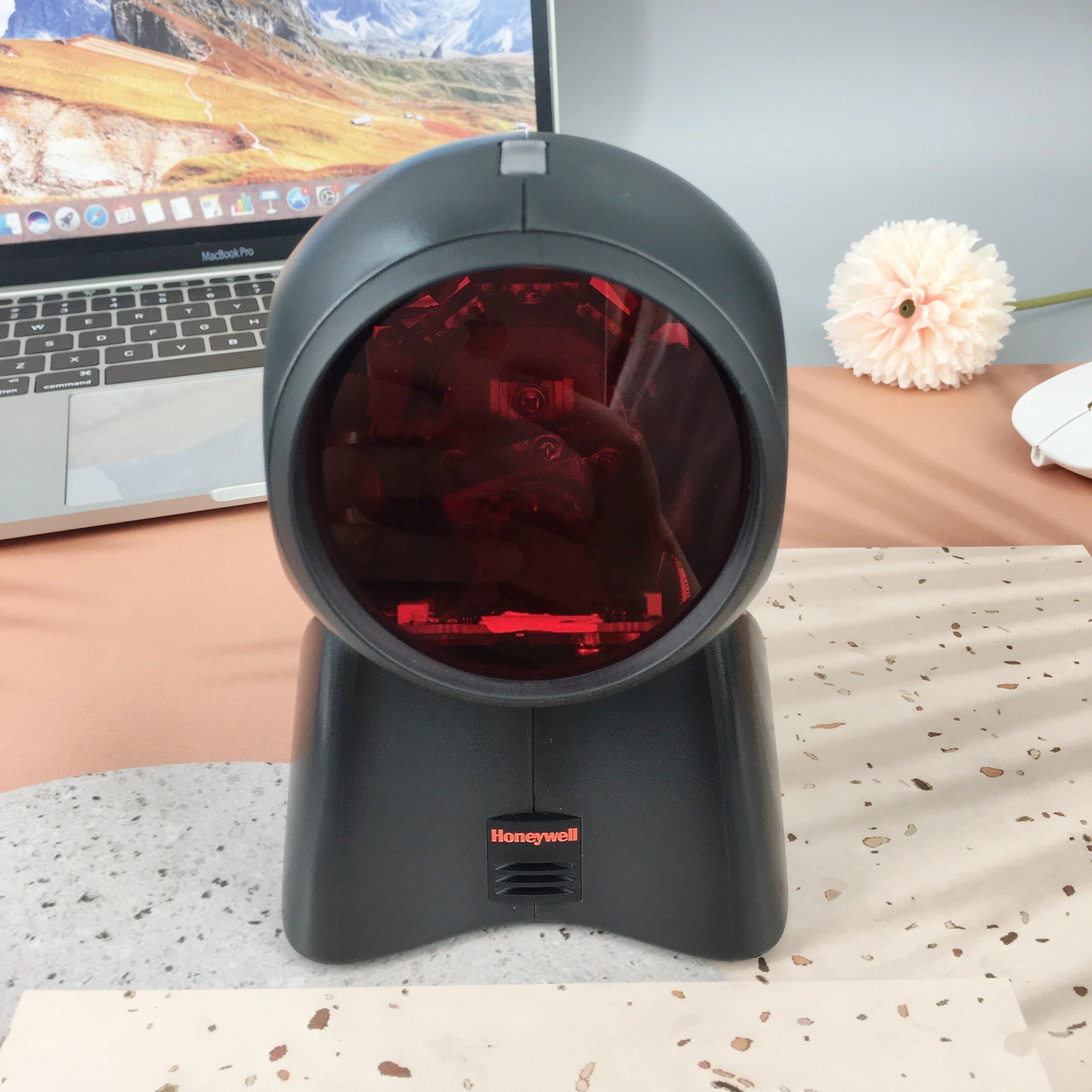 MS7120 Barcode Scanner - Efficient 2D Omni Supermarket Scanner