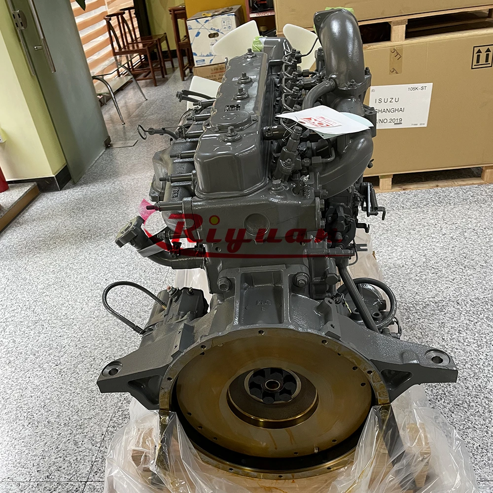 6BG1 Engine QC TCM Forklift Excavator Diesel Engine for Isuzu