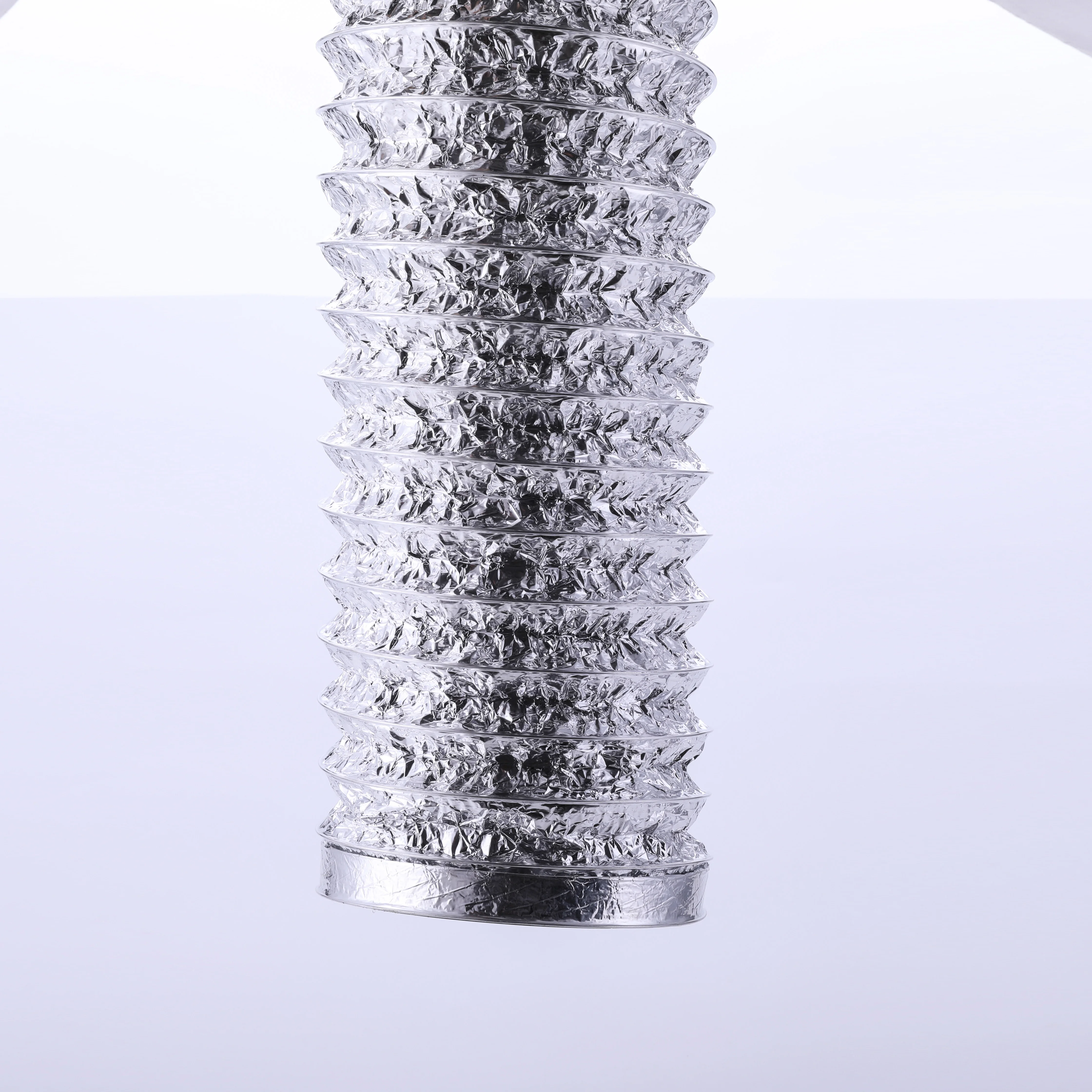 Aluminum Flexible Duct Pipe High Temperature 3 Inch Kitchen Onsite ...