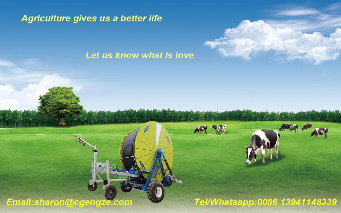 Hose Reel Irrigation Boom - Efficient Farming Solutions