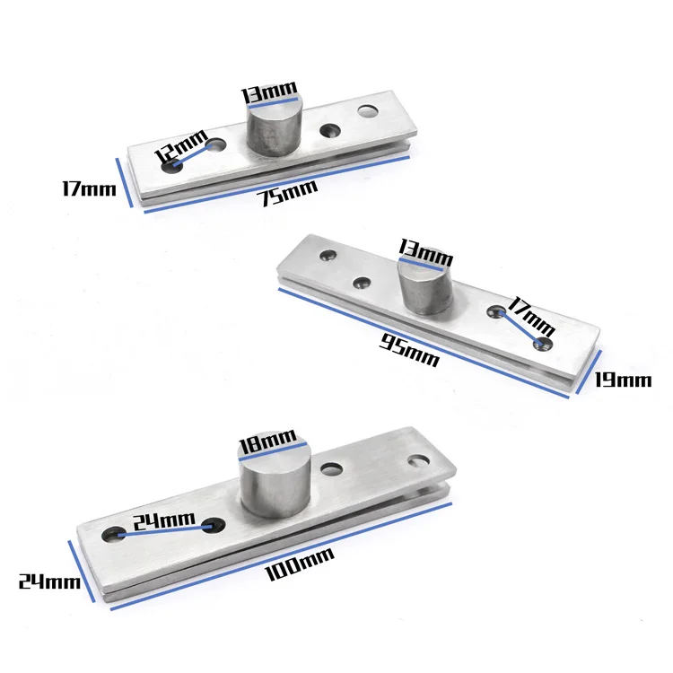 360 Degree Rotation Axis Rotating Hinges Door Hidden Pivot Hinge - Buy ...