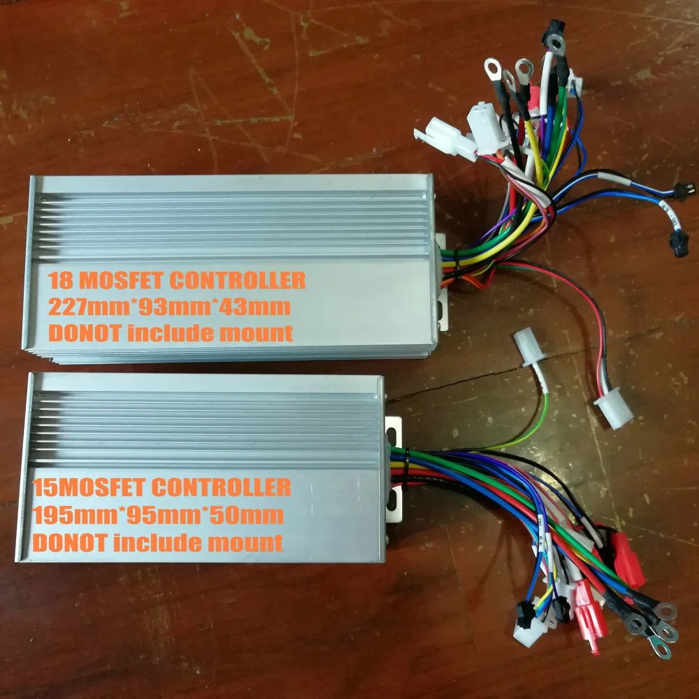 BLDC Sinewave Motor Controller Vector 48v60v72v1000w1200w1500w