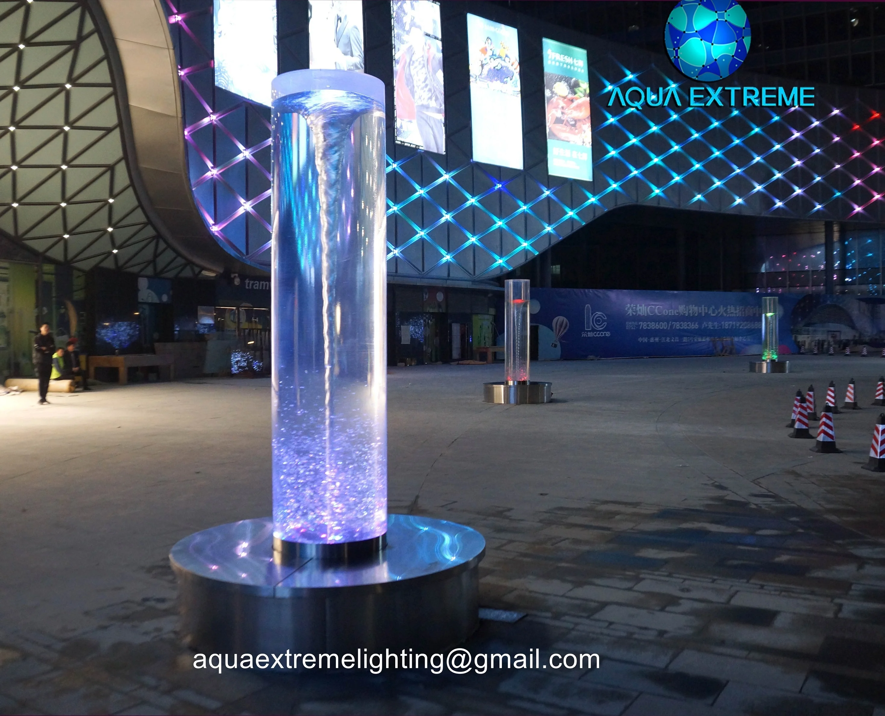 2020 New Vortex Tornado Fountain - Outdoor LED Water Feature