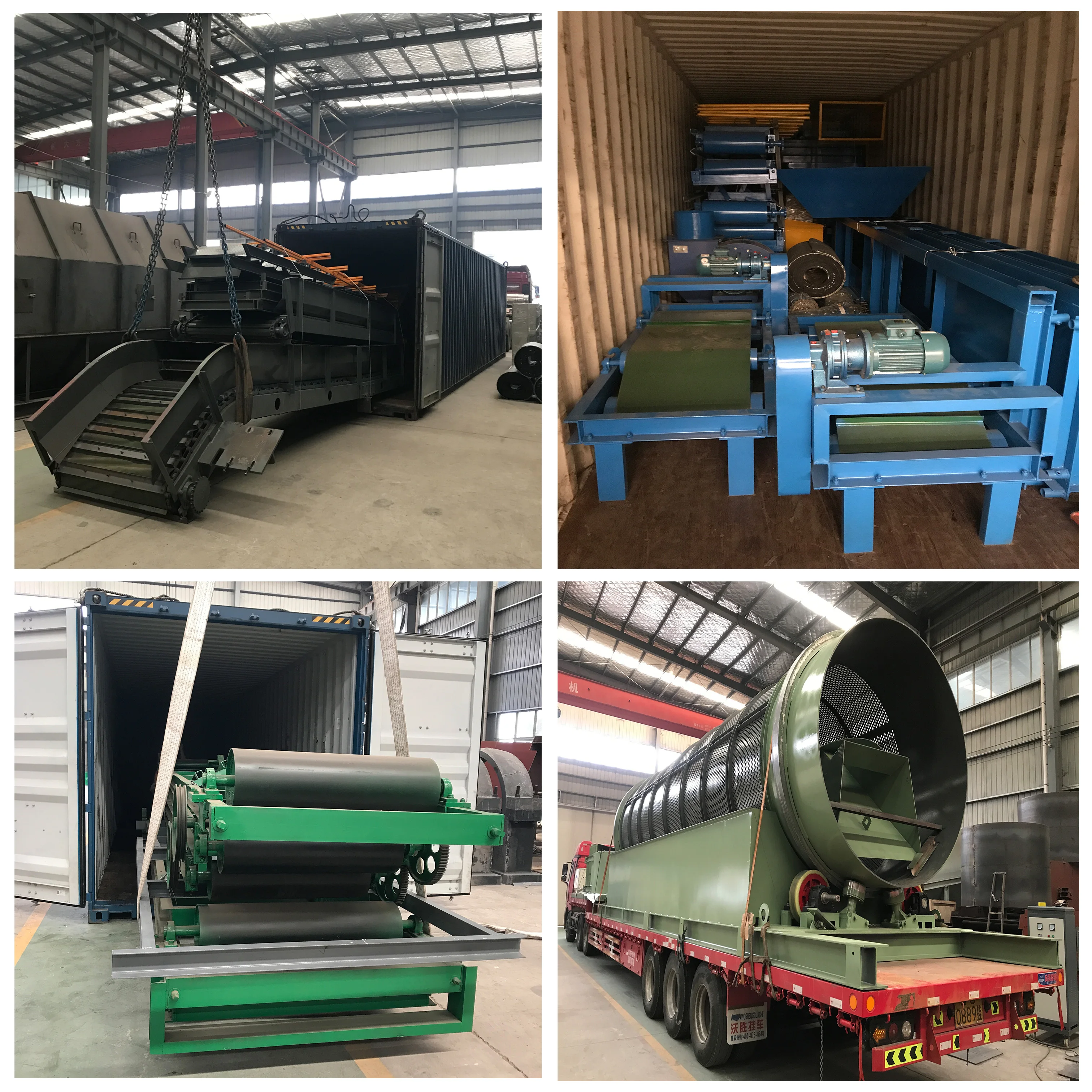 Industrial Waste Sorting - Efficient Belt Conveyors