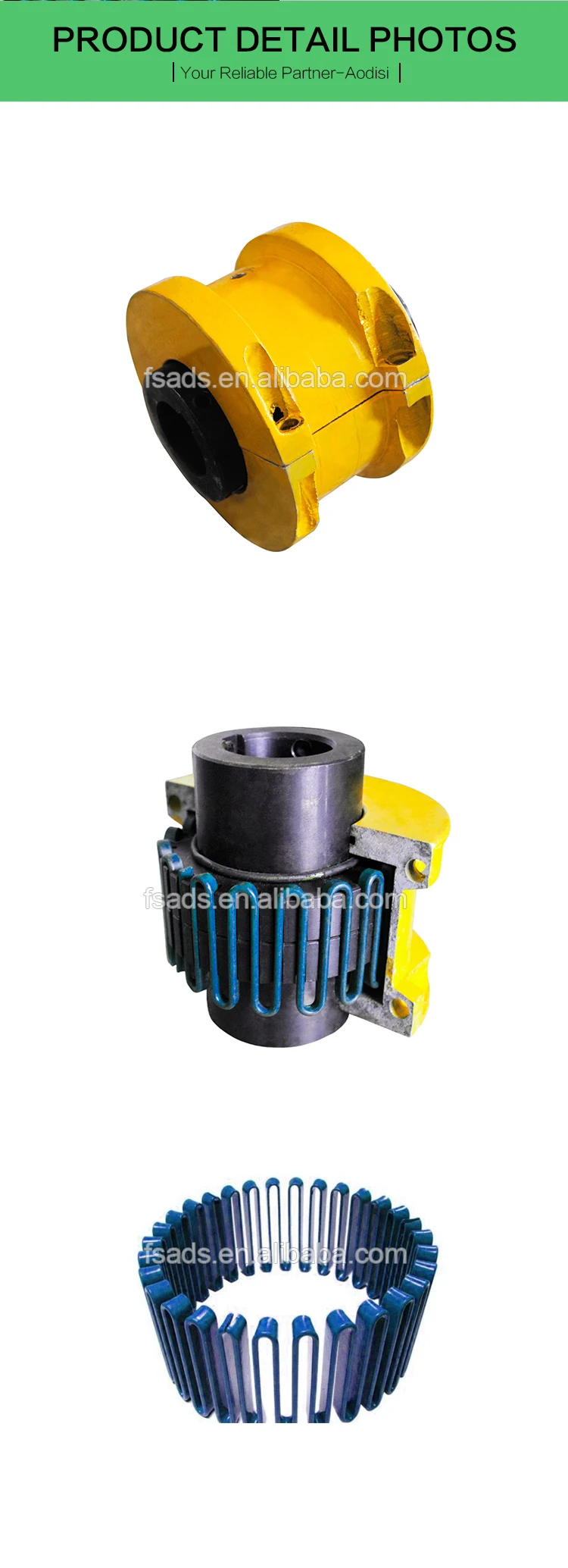 Bibby Coupling - Flexible, High-Speed Serpentine Spring