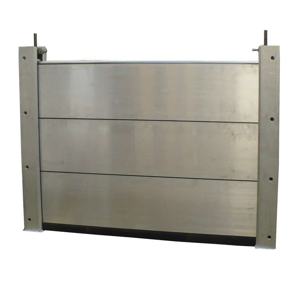 Removable Aluminum Flood Barrier Portable Anti Flood Panel Flood ...