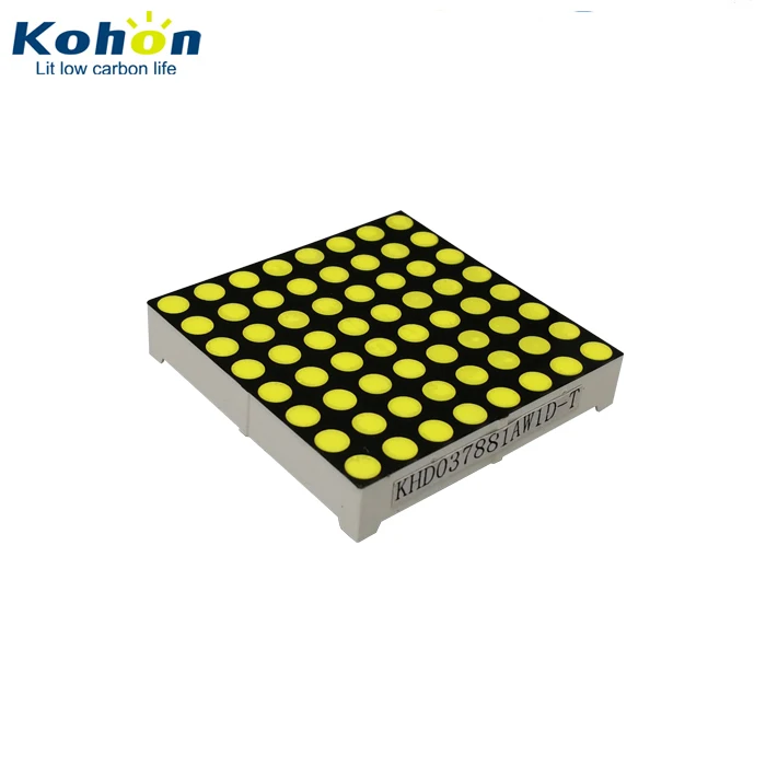 1.5 Inch 8x8 Array White Common Anode Led Dot Matrix Display For ...