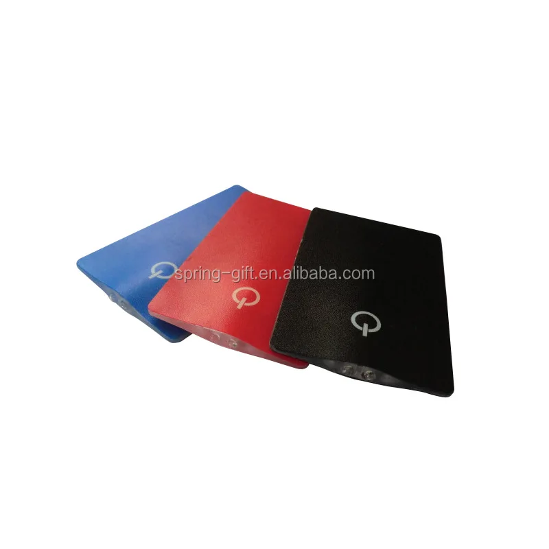 Custom Logo Mini Pocket Flat Credit Card LED Torch Light