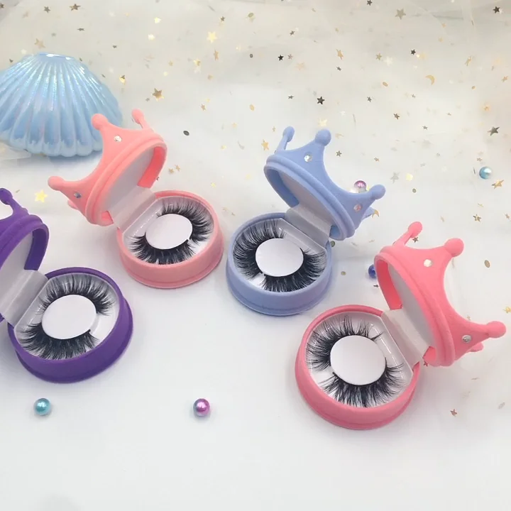 New Style Lash Display Box Crown Valentine Gift Display Mink Lashes ...