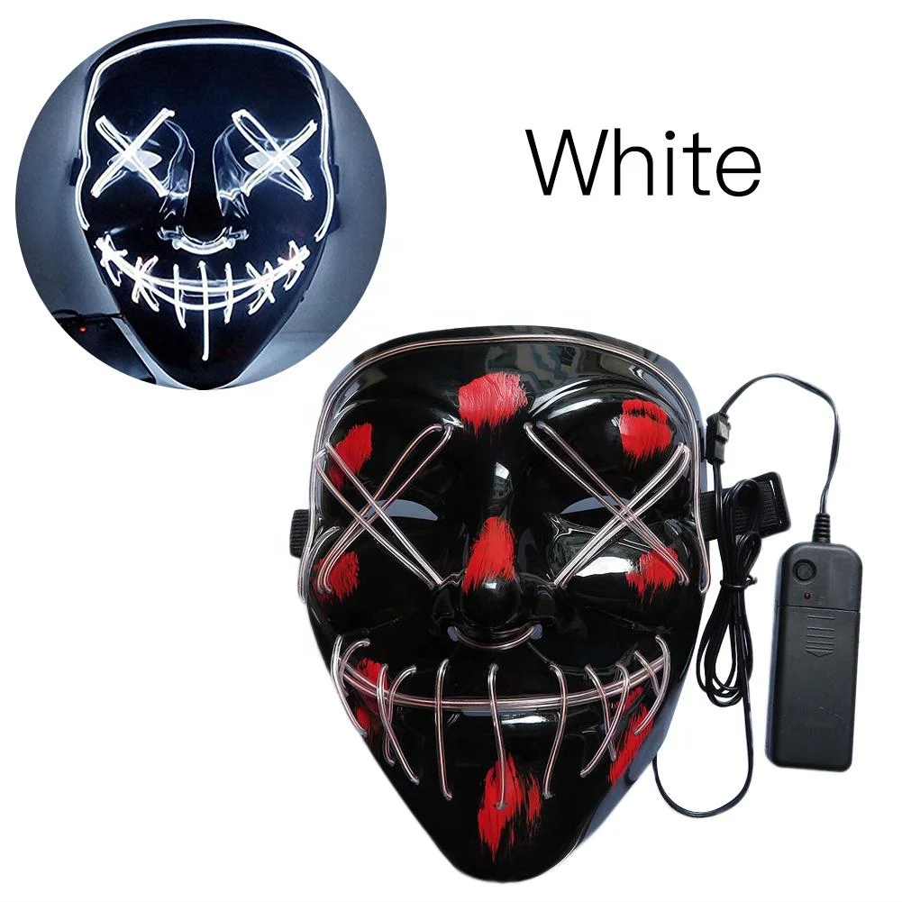 Kids Halloween-mask Led,Purge Led Halloween Masks New,Led Face Mask ...
