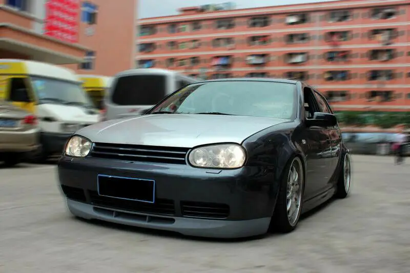 Front Bumper Lip Chin Spoiler For Volkswagen Vw Golf 4 Mk4 Standard ...