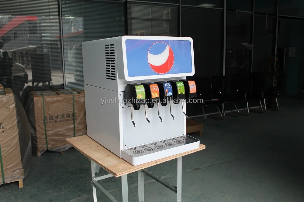 Oem Summer Frozen Cold Commercial 5 Valve Carbonated Drinking Dispenser ...