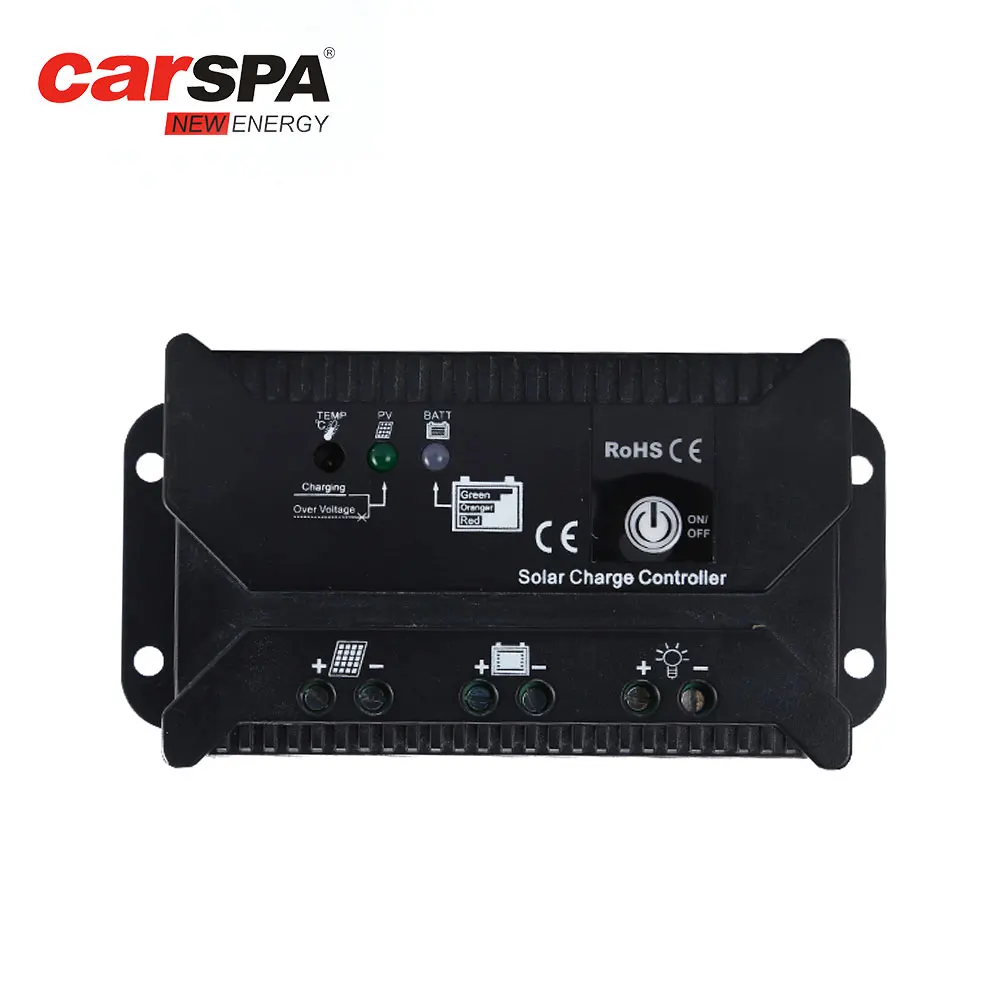Mini Solar Charge Controller 12V 24V 5A ABS Case Solar PWM Charge ...