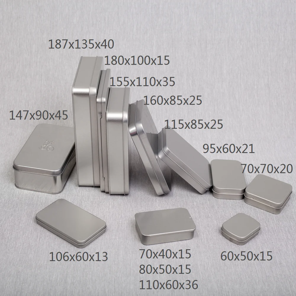 Recyclable Metal Tin Box - Customizable Packaging Solution