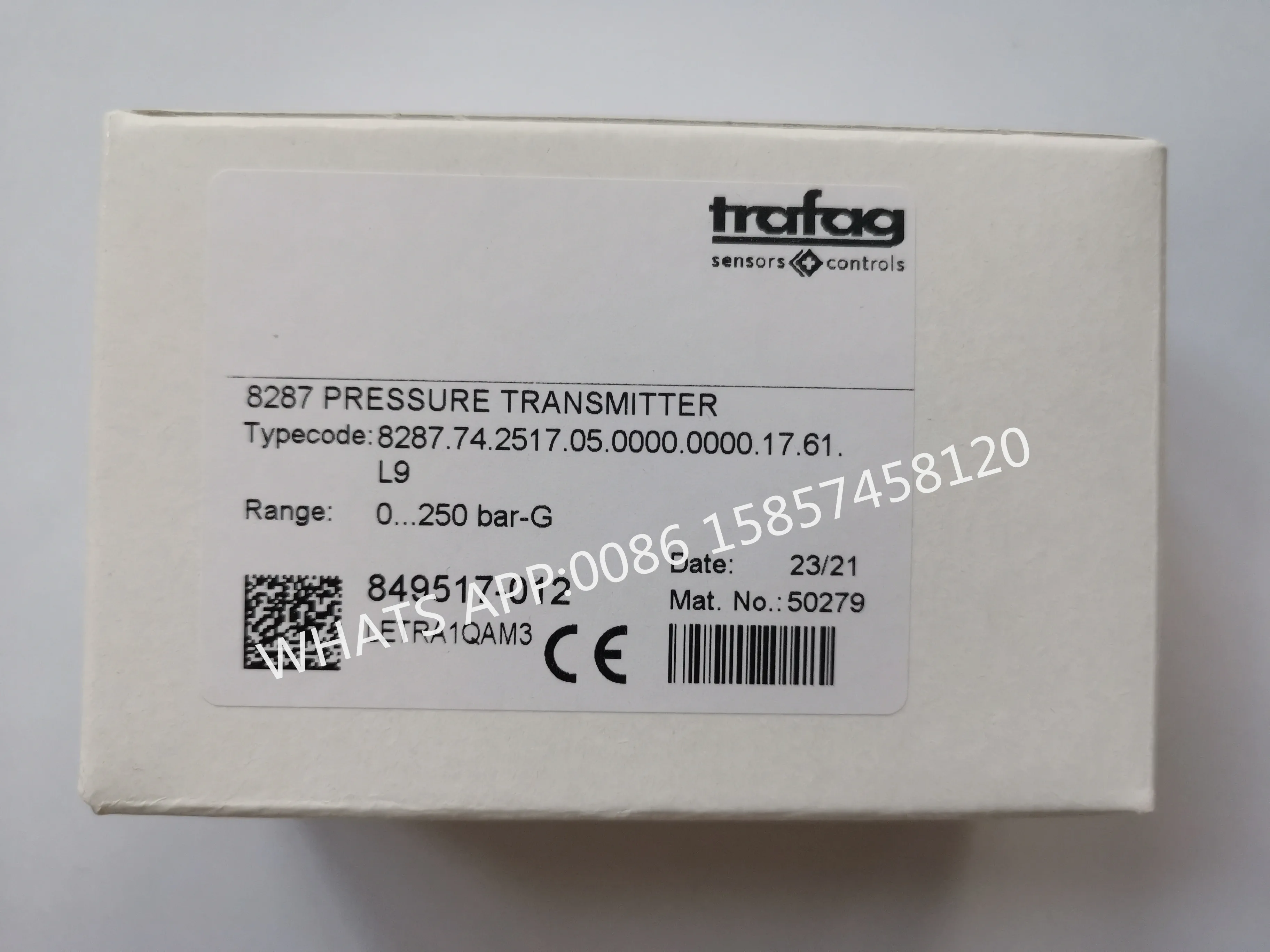 TRAFAG Trafag 8287 PRESSURE TRANSMITTER - Reliable Home Appliance PCBA