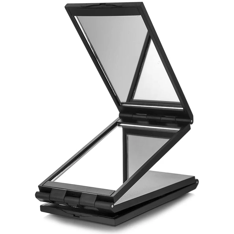 4 Panel Expandable Mirror Stand Salon Mirror 3 Way Trifold Mirror - Buy ...