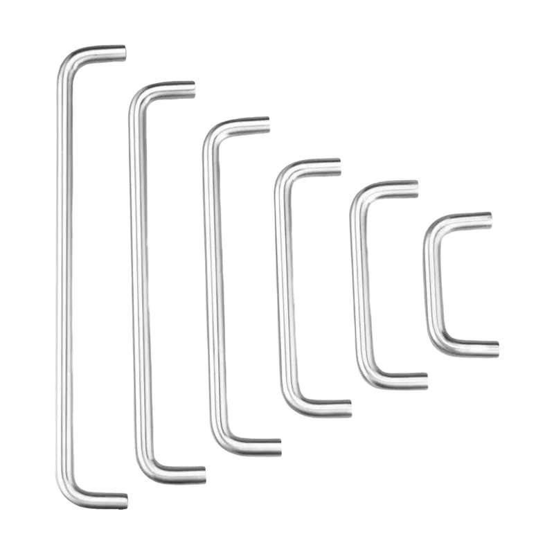 304 Stainless Steel Solid U-shaped Double-bend Handle - Buy Double Bend ...