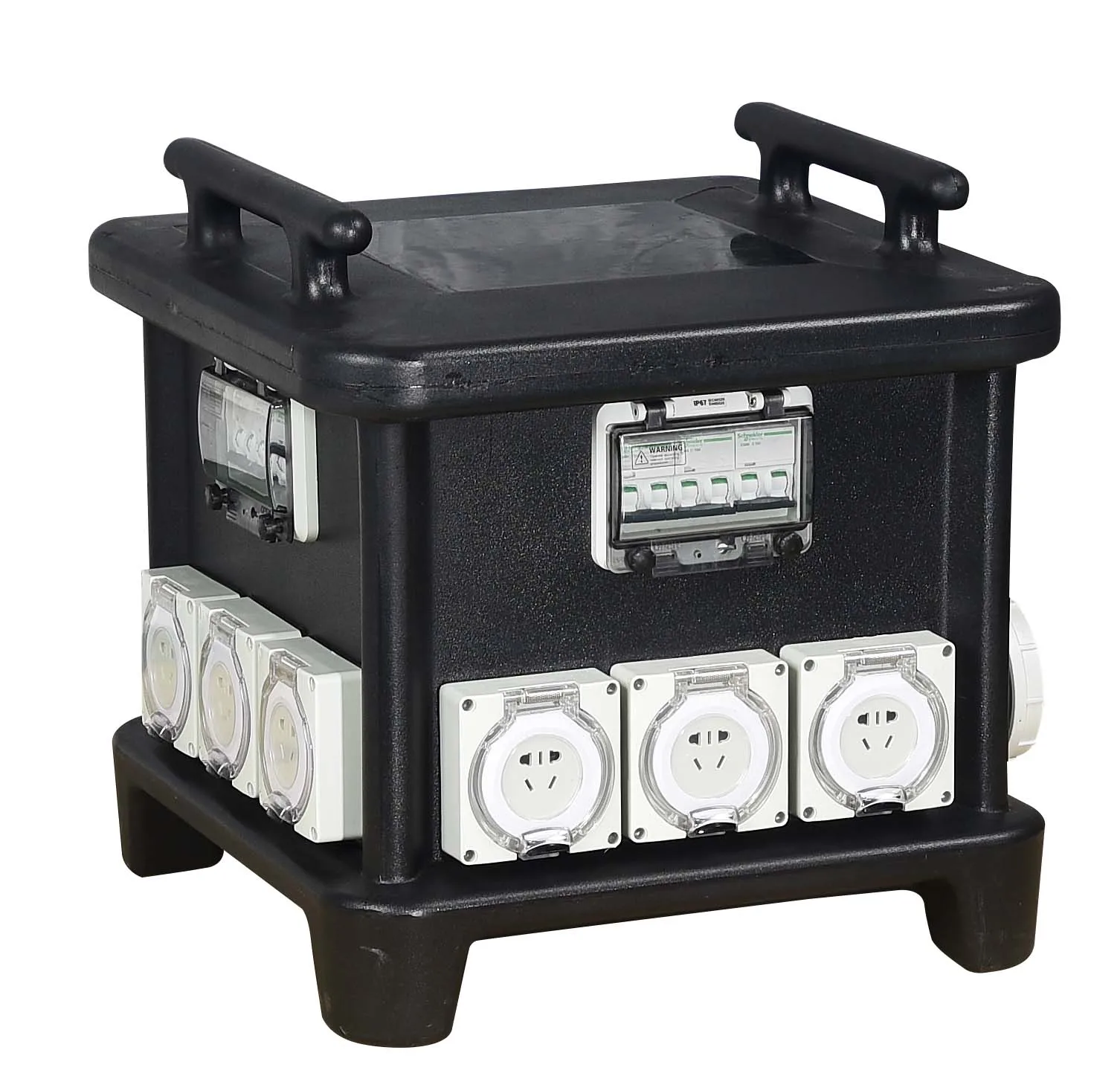 JH Power Distribution Box - 24 Way 3-Phase Portable Solution