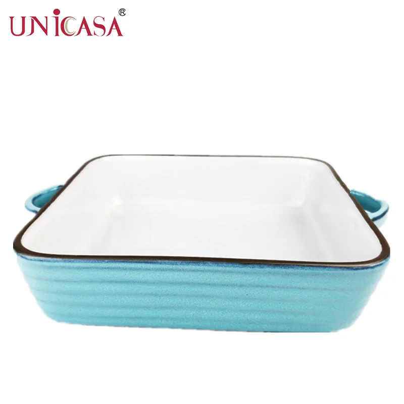 Glazed Restaurant Bakeware Ceramic Set Baking Pans - Buy Ceramic ...