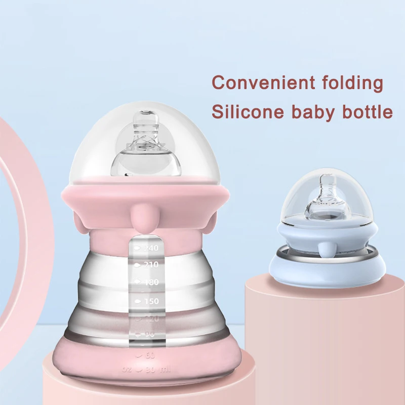 2021 New Arrivals Hot Products Baby Bottles Easy Folding Portable ...