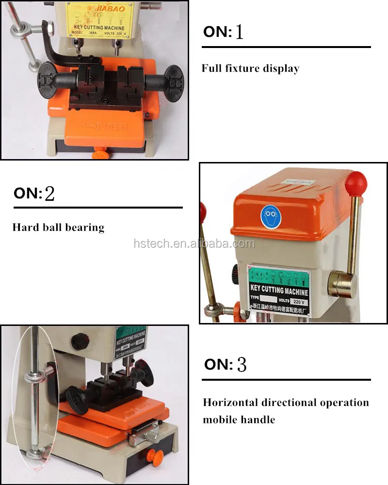 Defu 368A Key Cutting Machine - Efficient Car Key Duplication