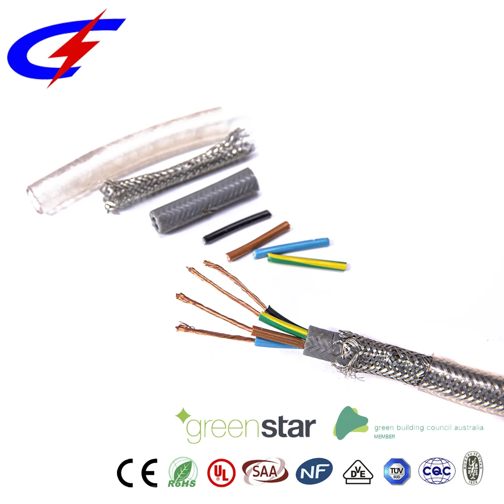 Vsd Cable 0.6/1kv Pvc Insulation Tinned Copper Flexible Control Cable Variable Speed Drives ...