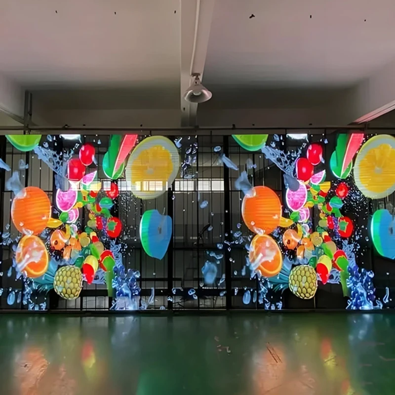 Crystal Film Screen - Flexible LED Display for Advertising