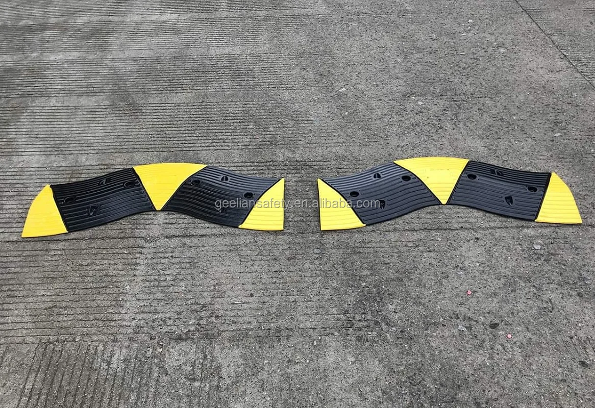 Rubber Speed Reducer Road Ramps - Wholesale & Garage Use