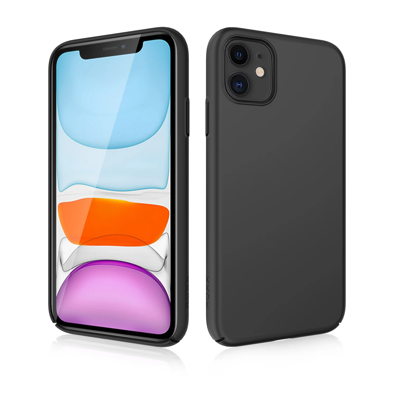 Ultra Thin Black Case For Iphone 11 Hard Plastic Phone Case Cover Matte ...