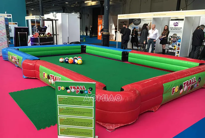 Inflatable Pool Table - Fun for All Ages - Easy Setup