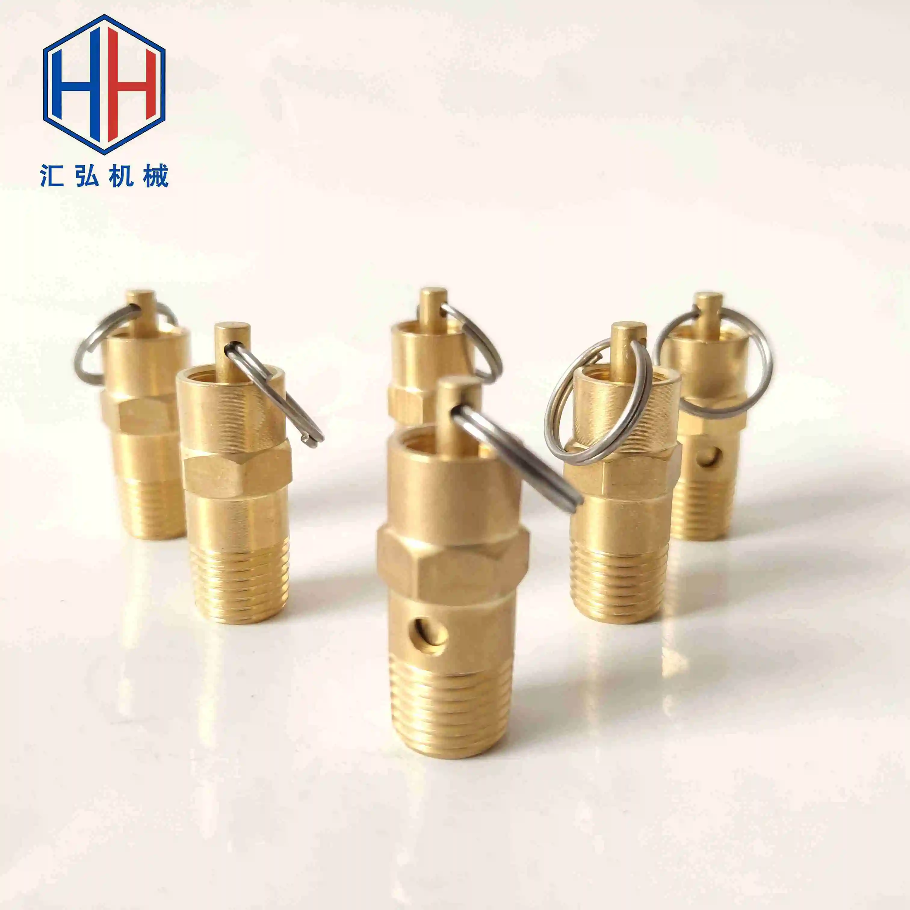1/4" Male Npt 200 Psi Set Pressure Control Devices St Series Brass Asme ...