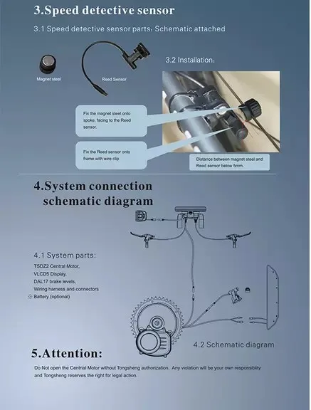 2020 Torque Sensor Ebike Kit - Efficient Mid Motor Conversion