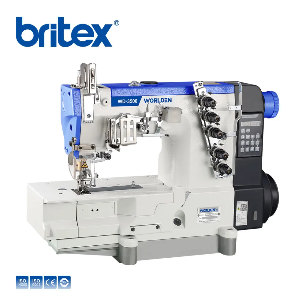Professional Britex Br-3500d-01cb Industrial Coverstitch Direct Drive ...