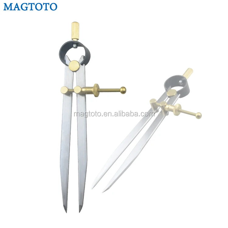 Flat Firm Joint Spring Compass Divider Caliper for Measuring Tool with ...