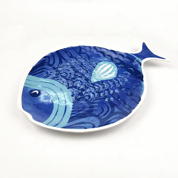 11.5 Inch Food Grade Melamine Dinner Plate - Customizable