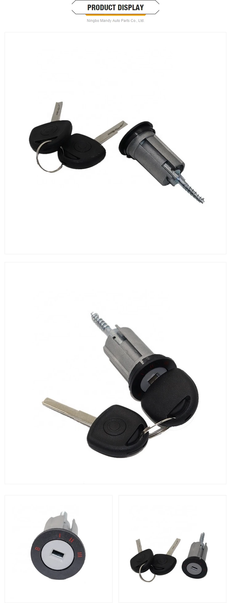 Ignition Switch Barrel Lock With For Opel Vauxhall Calibra A B Senator ...