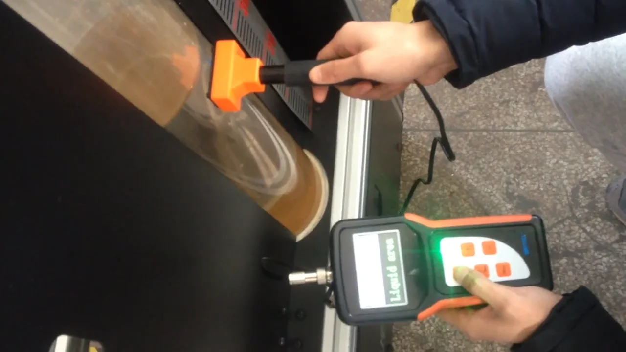 Portable Ultrasonic Liquid Level Gauge Novec 1230 Gas Level Gauge - Buy ...