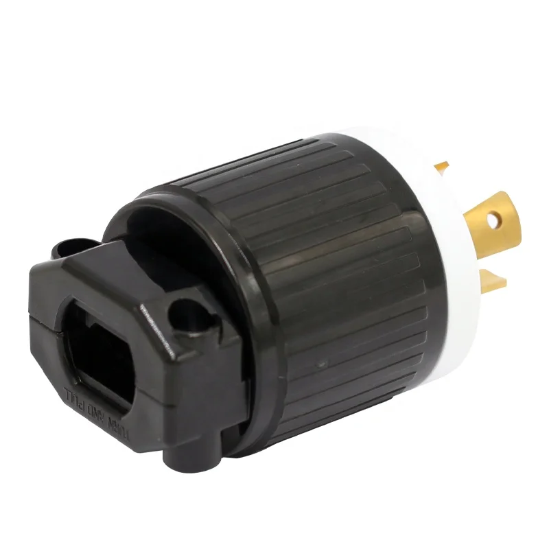 NEMA L5-20P 20A 125V Twist Lock Plug Industrial Grade Male Connector ...