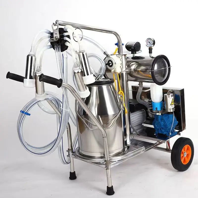 Portable Single Barrel One Cow Milking Machine With Good Quality ...