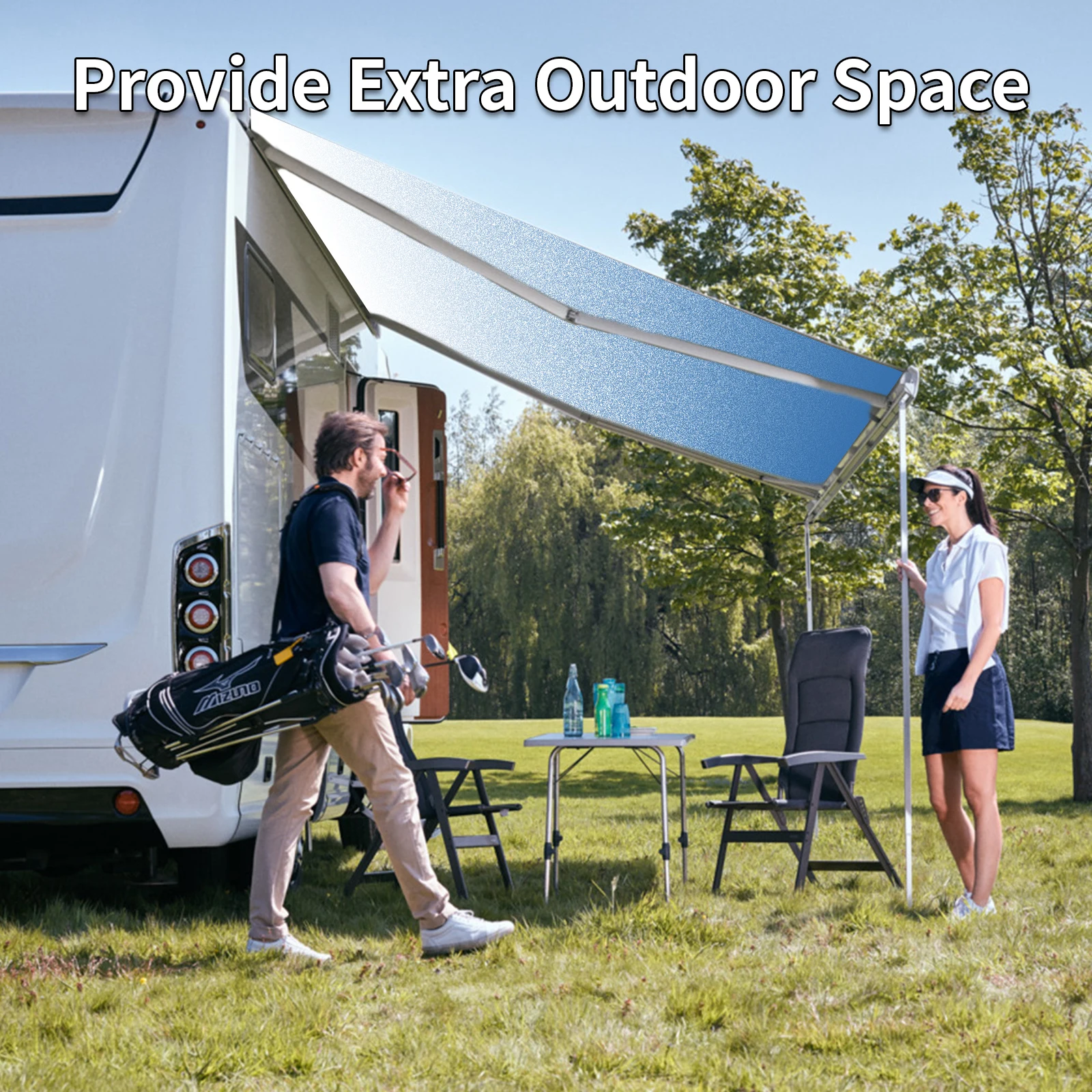 Rv Awning Fabric Replacement With Awning Anchor Kits Pull Tension Strap ...