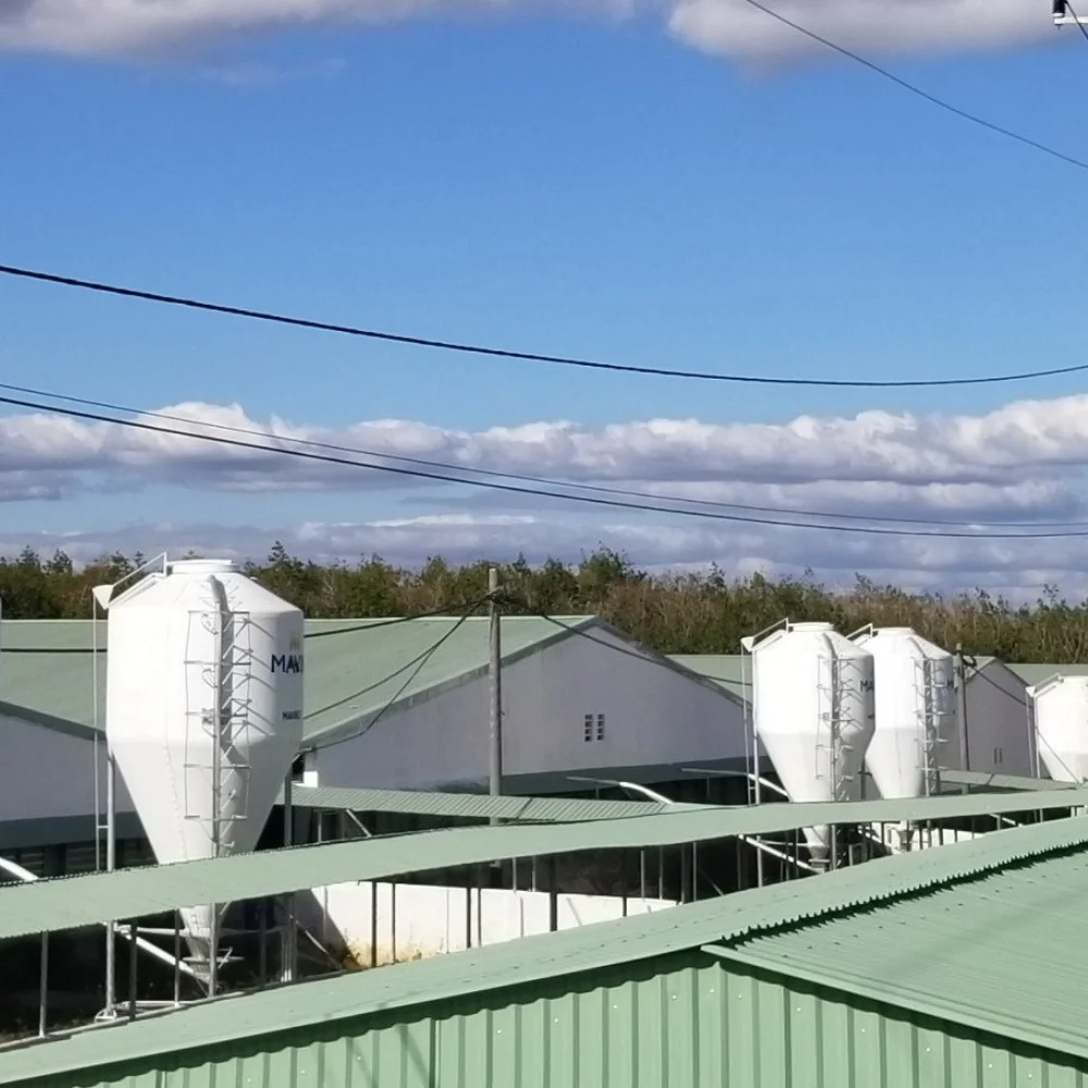 7.5 Tons Composite Silo with Weighing & Control System