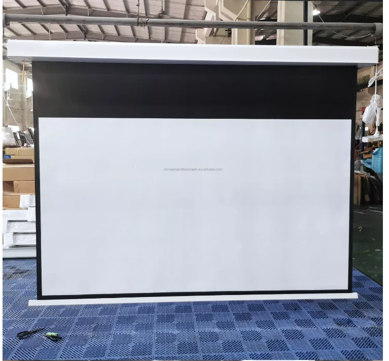 Telon Brand In Ceiling Recessed Hanging Motorized Tab Tensioned ...