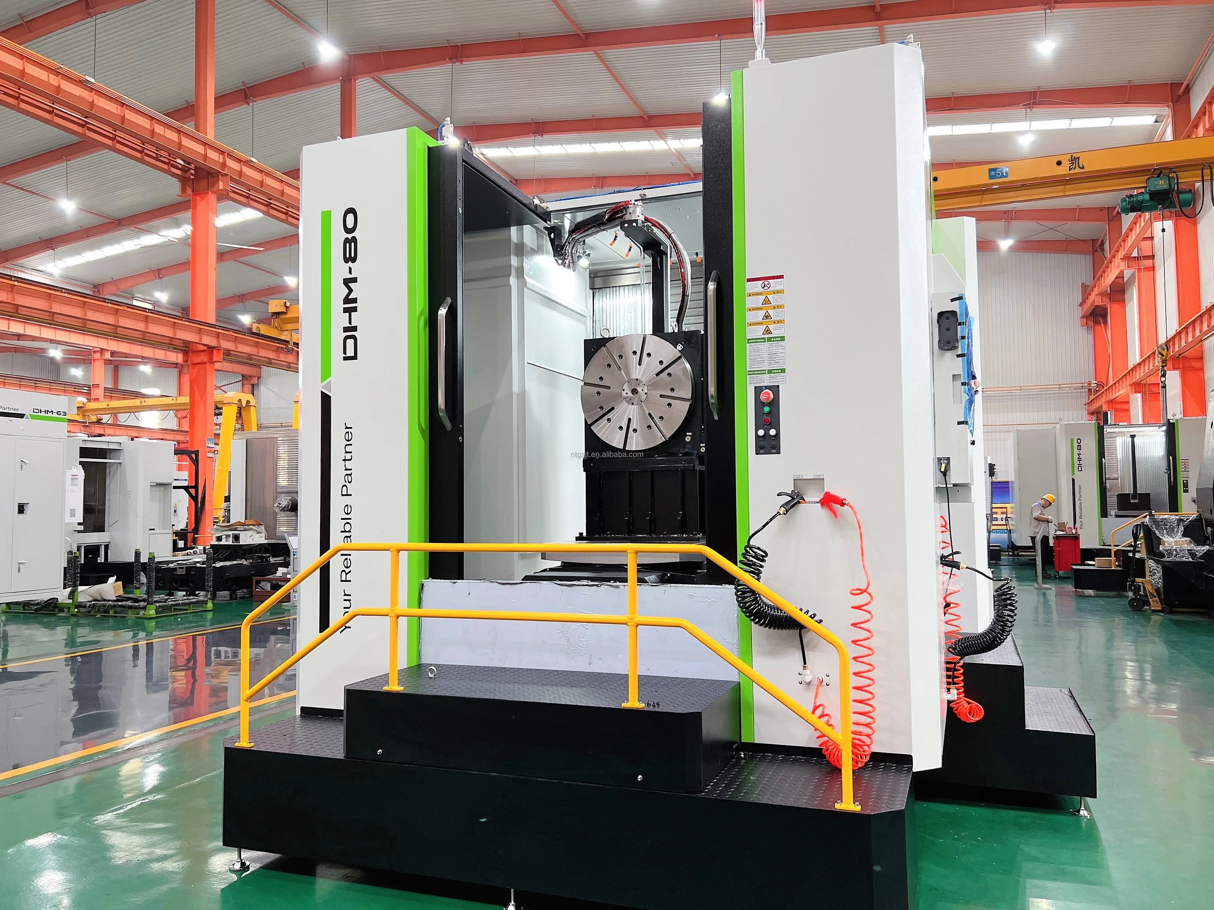 Dhm80x Cnc 5 Axis Horizontal Milling Machines Center Applied In The ...