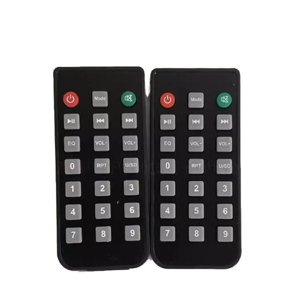 Taidacent 00ff 807f 00bf Silicon Black 21 Button Remote Controller ...